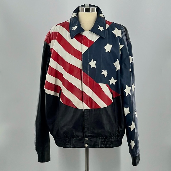 Vilanto | Jackets & Coats | Vilanto Eagle And Stars Stripes Usa Jacket ...